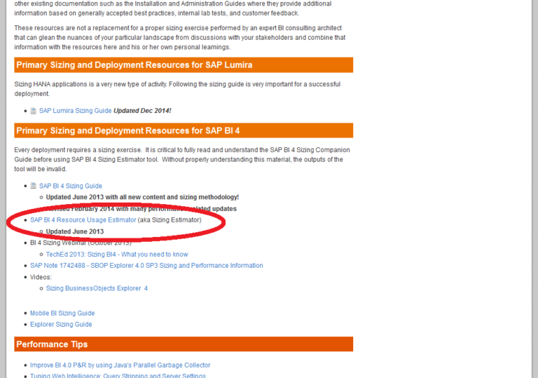 Comment estimer les ressources dont ma plate-forme BI va avoir besoin