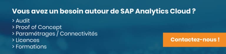 SAP Analytics Cloud : présentation de l'outil décisionnel Cloud de SAP