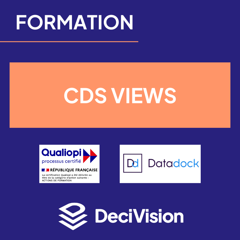 Formation CDS Views - Maitrisez tous les concepts des CDS Views